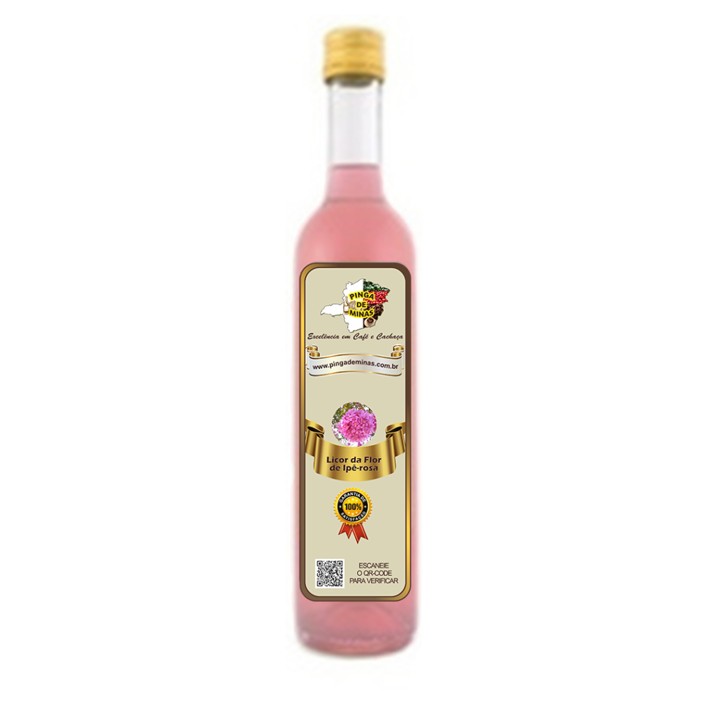 Licor da Flor de Ipê-rosa - Pinga de Minas Licor da Flor de Ipê-rosa - Pinga de Minas